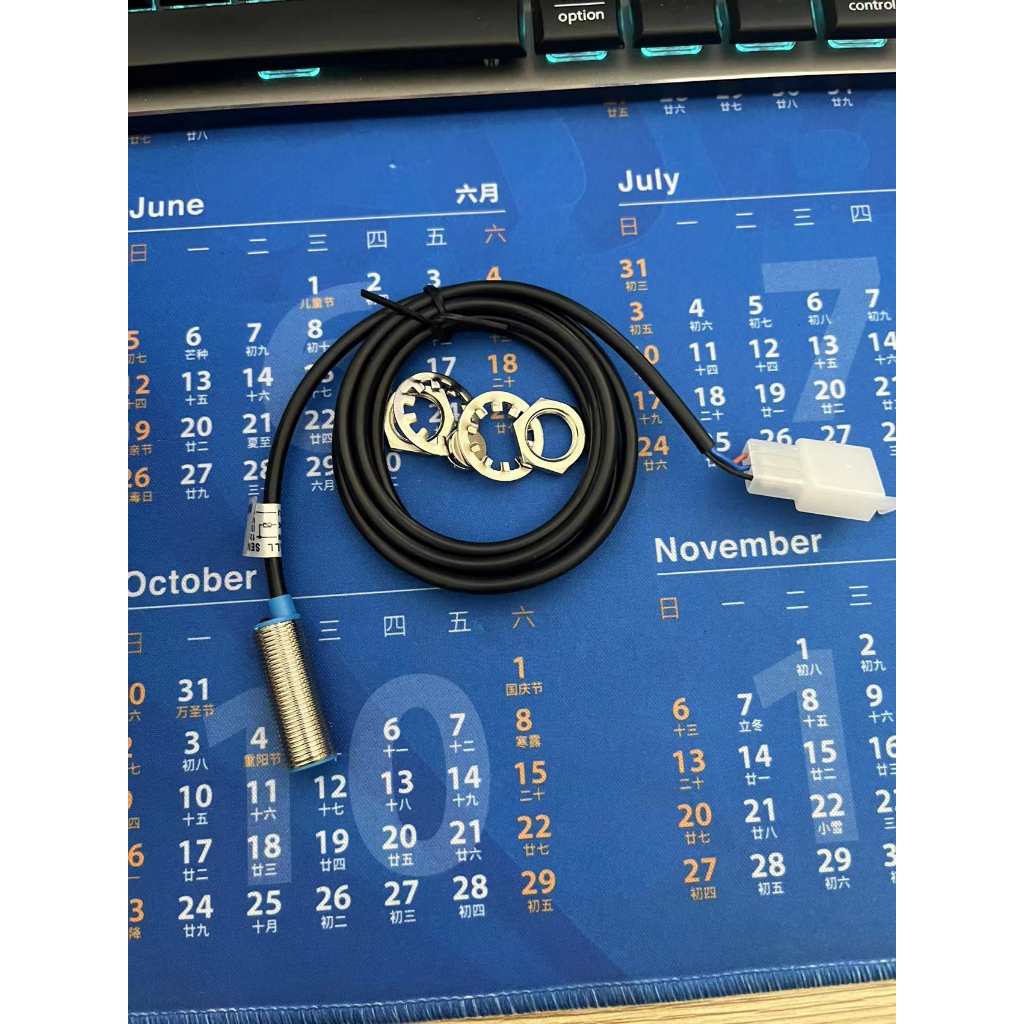 Universal Digital Speedometer Speed Sensor w Magnet For Motorcycle ...