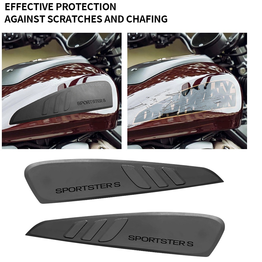Motorcycle Accessories Side Fuel Tank pad For Sportster S 2021 - 2022 ...