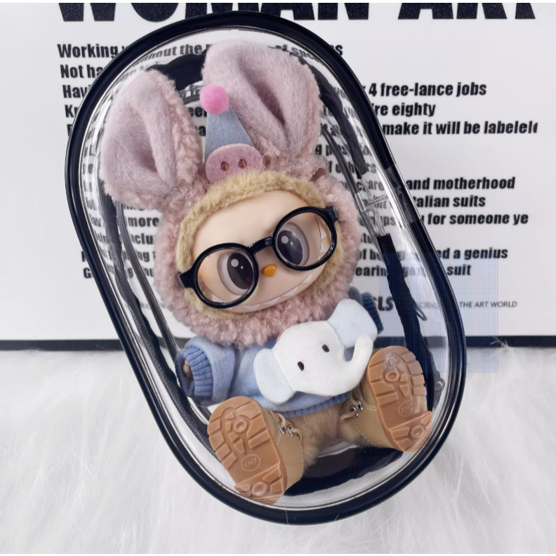 Protect Box and Dust Bag and Doll Storage Box for labubu doll | Shopee ...