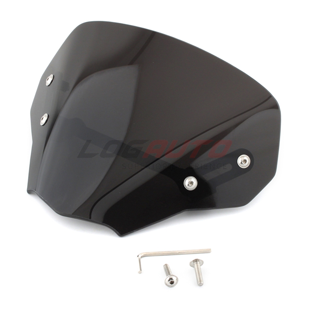For Honda CB750 Hornet 2023 2024 2025 Black Windshield with Bracket ...