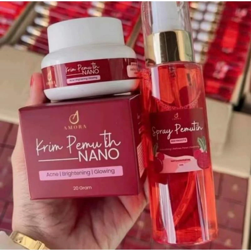 AMORA SPRAY NEW & KRIM PEMUTIH NANO | LIPMATTE AMORA | Shopee Malaysia