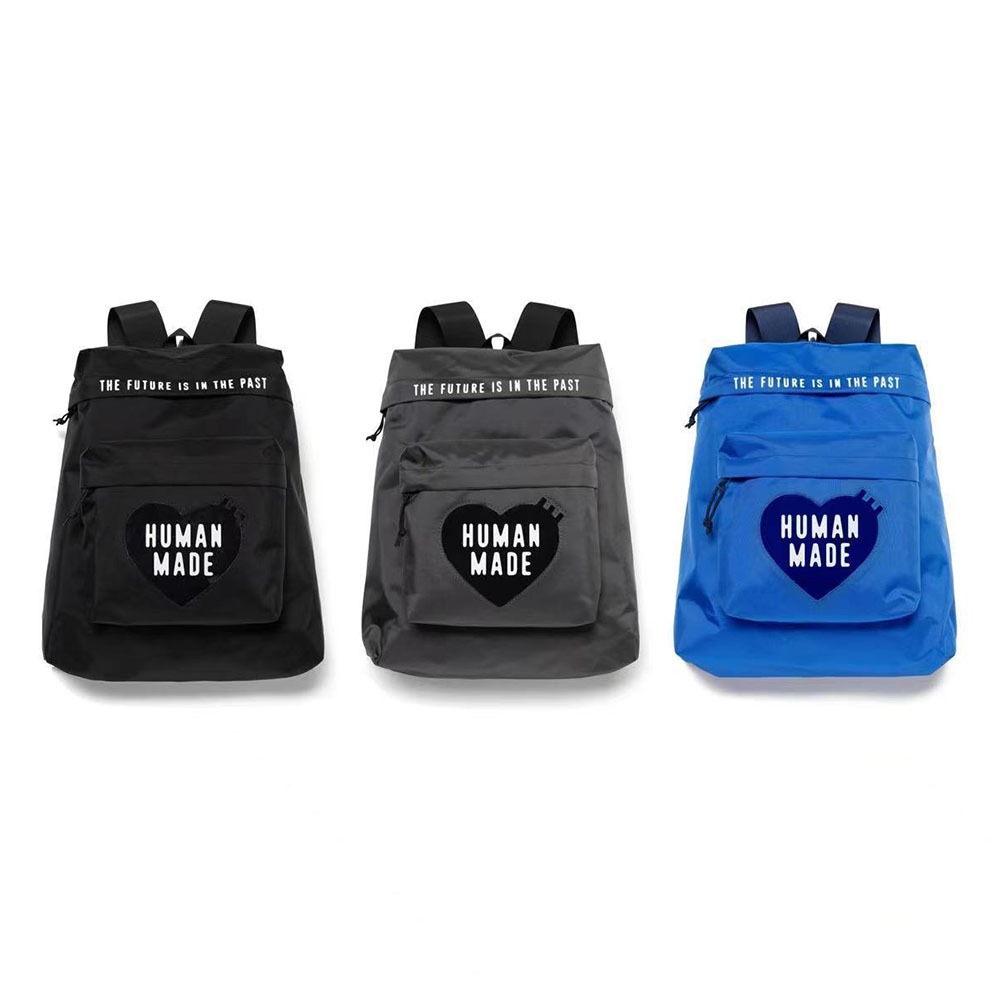 HUMAN MADE NYLON HEART BACKPACK | Shopee Malaysia