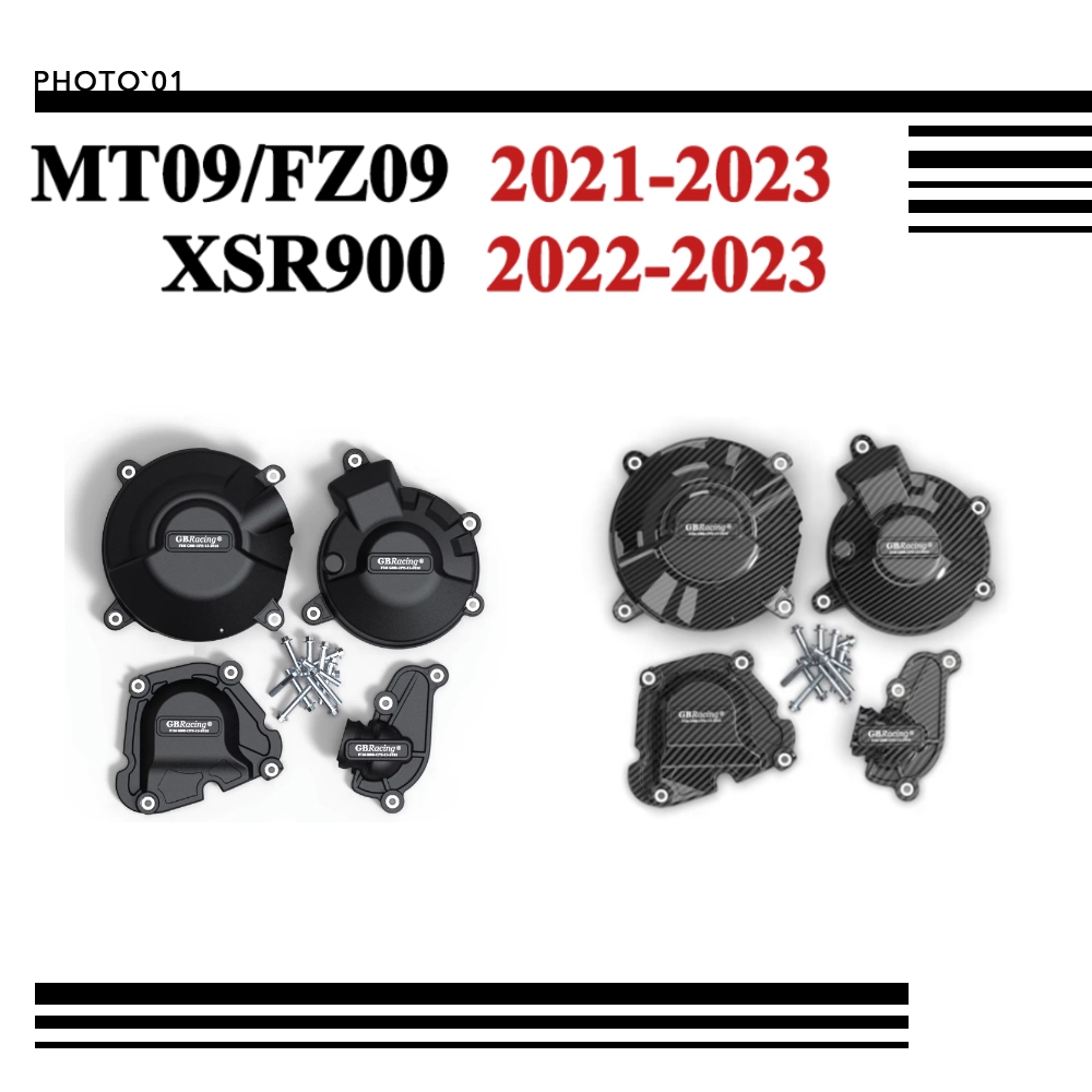 PSLER For Yamaha MT09 MT 09 V3 FZ09 FZ 09 XSR900 XSR 900 Engine Cover ...