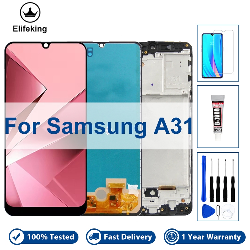 OLED LCD For Samsung Galaxy A31 LCD Display Touch Screen Digitizer SM ...