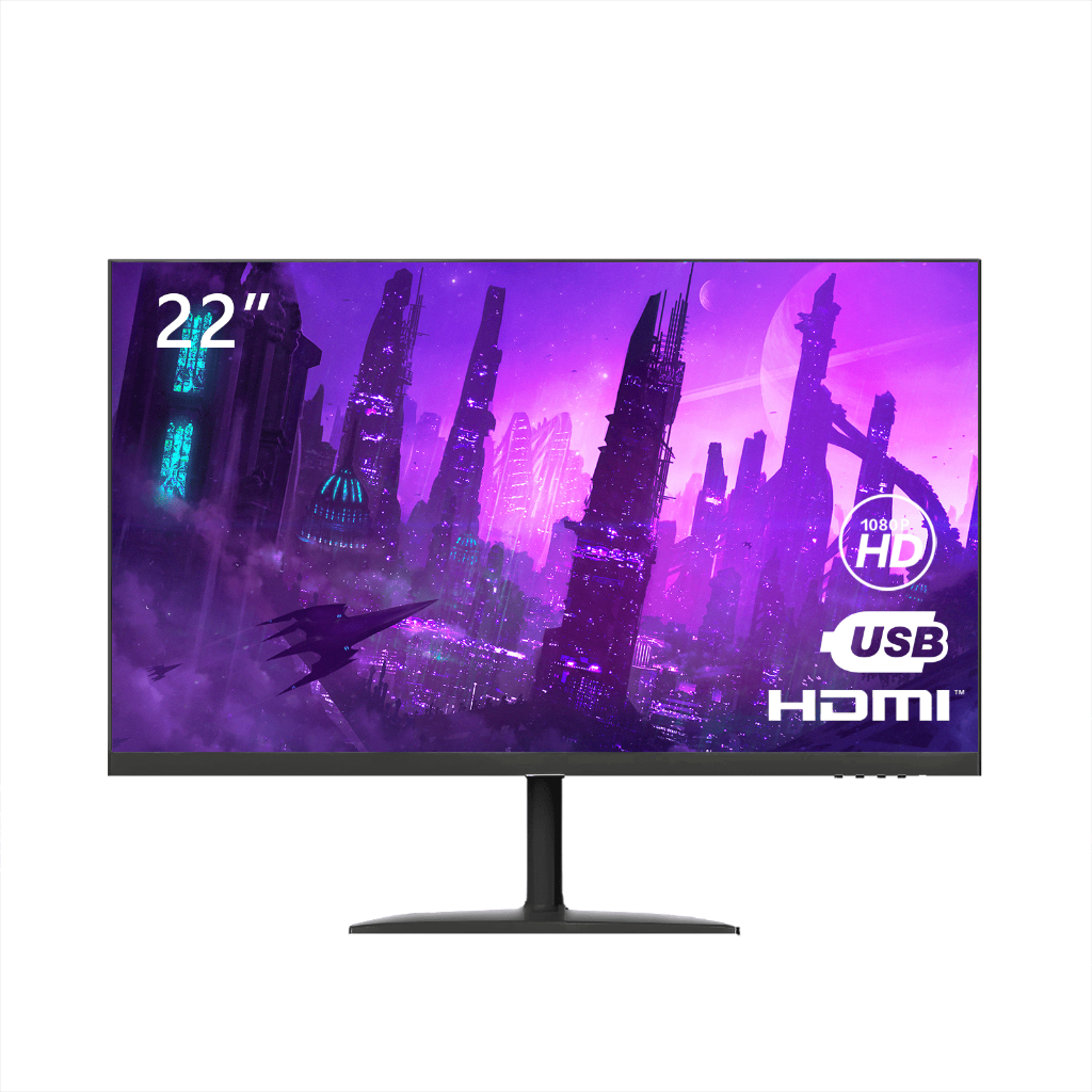 22-inch Full HD Office PC Monitor, 1080P Monitor, 100Hz / 1ms Fast ...