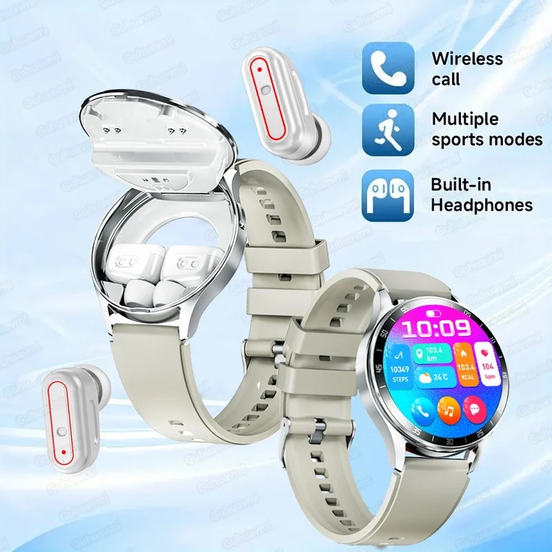 New X10 Headset Smart Watch TWS Two In One Wireless Bluetooth Dual ...