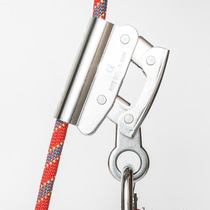 Heavy Duty Alloy Auto Locking Rope Grab Climbing Fall Protection ...