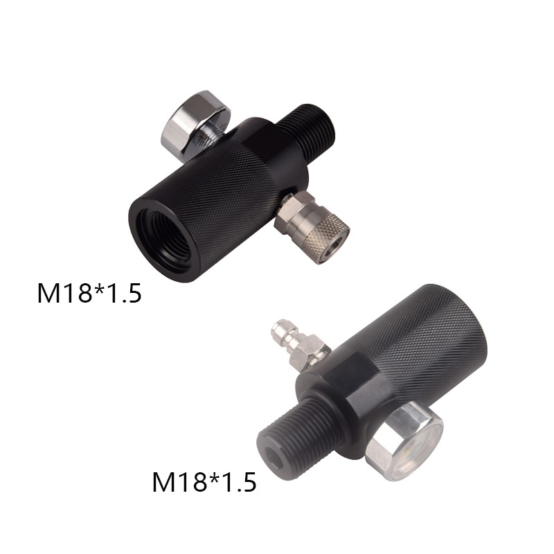 HPA M18*1.5 Scuba Air Tank Pressure Regulator Connector Gas Cylinder ...