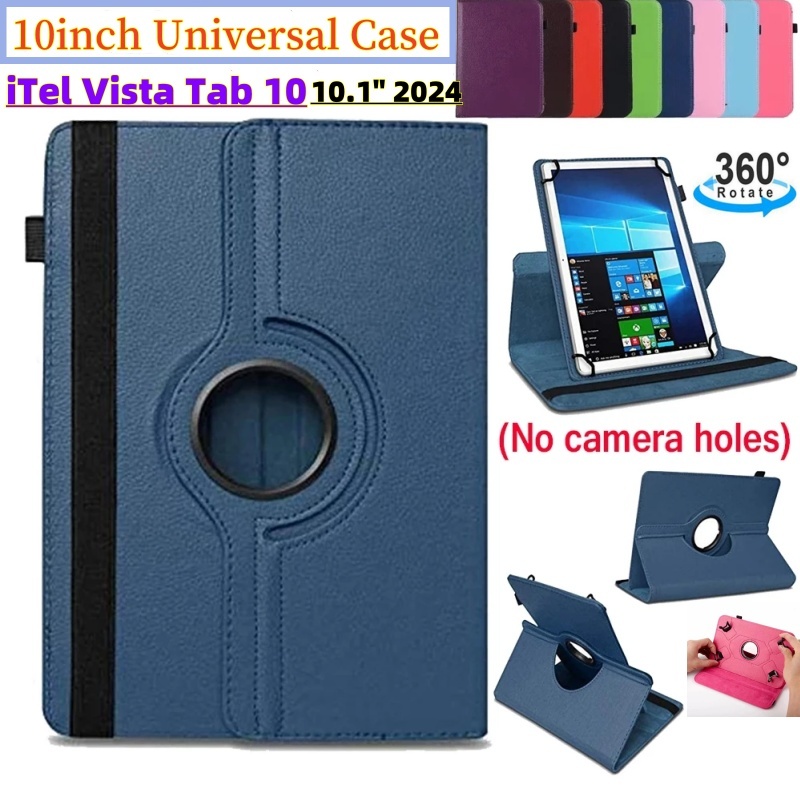 Universal Case 360 Rotating Case For iTel Vista Tab 10 Tab10 10.1 Inch ...