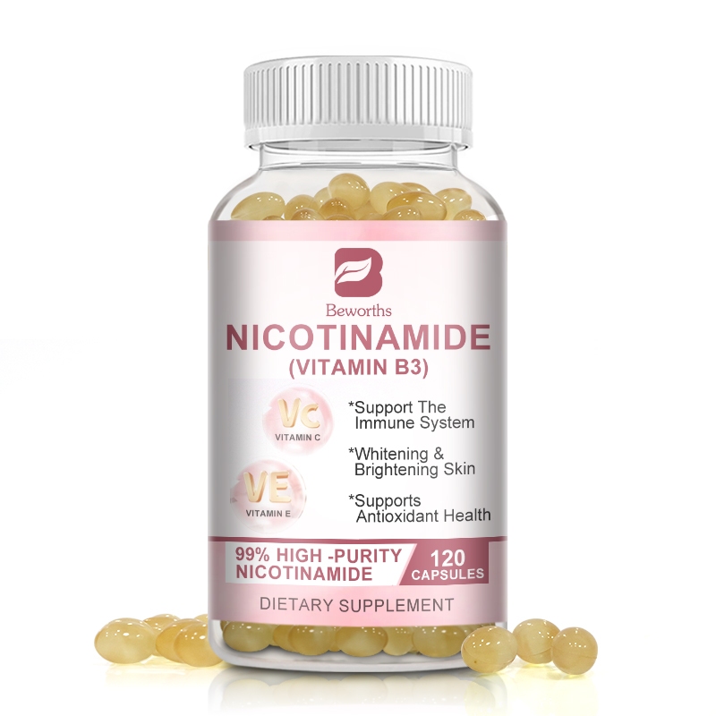 Beworths Nicotinamide Whitening Capsule With Vitamin B3 Antioxidant ...