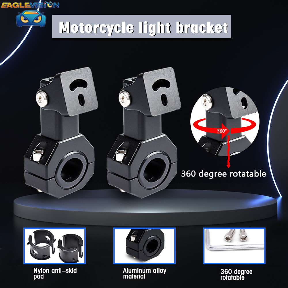 【EAGLEVISION】LT02 motorcycle light 360 degrees rotating bracket Light ...
