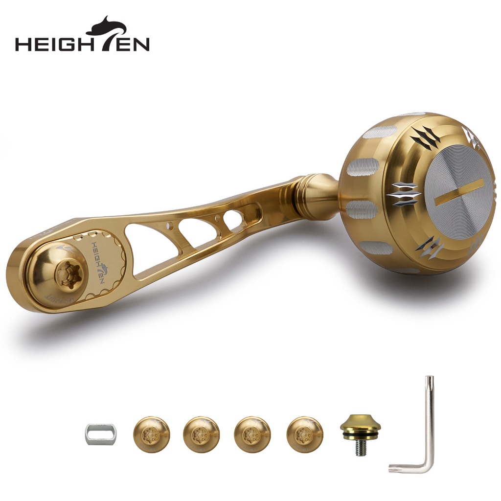 HEIGHTEN 65mm-75mm Reel Handle With 35mm Knob for Shimano Calcutta ...