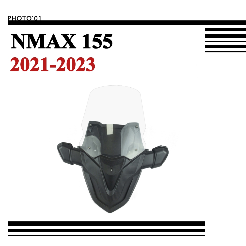 PSLER For YAMAHA NMAX155 NMAX 155 Windshield Visor Windscreen Wind ...