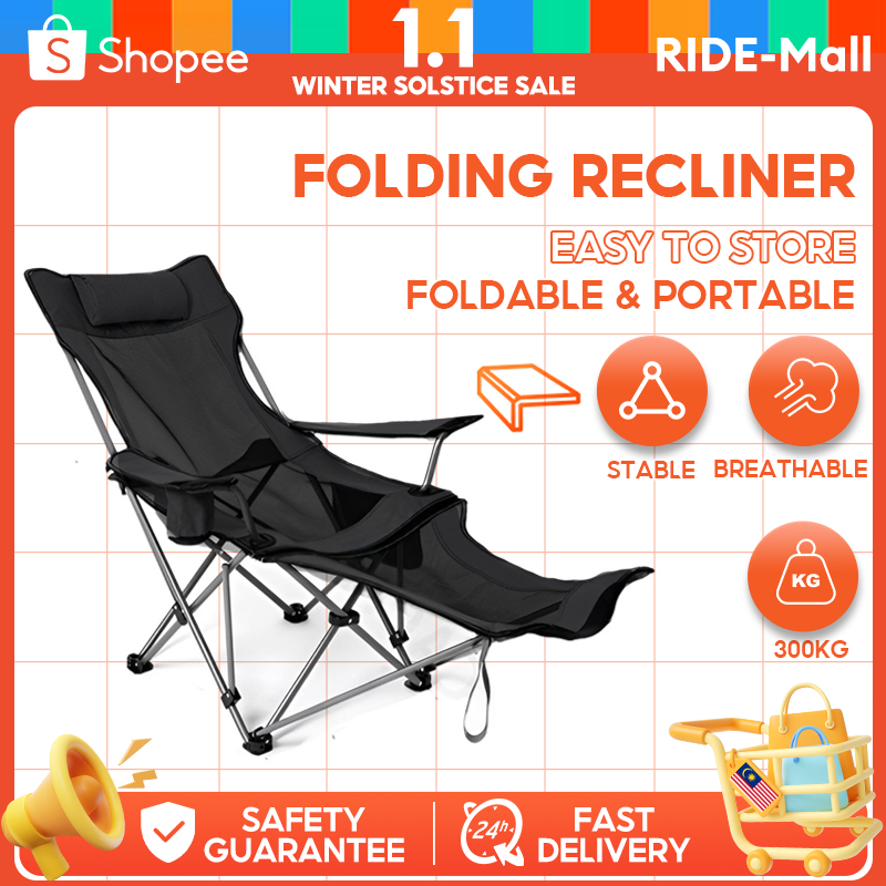 Outdoor Folding Chair Camping Holder Superhard High Load Chair Portable ...