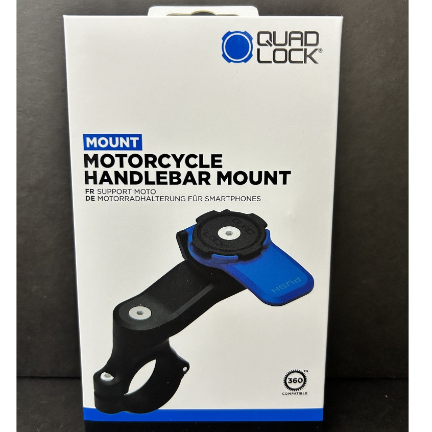Quad Lock Motorcycle Handlebar Mount | Shopee Malaysia