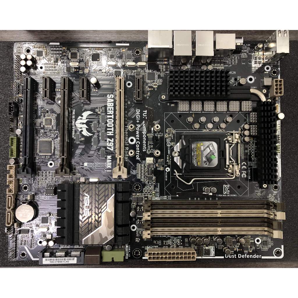 ASUS TUF SABERTOOTH Z97 MARK 1 INTEL Z97 ATX LGA1150 4th base plate ...
