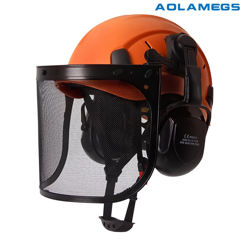 AOLAMEGS Forestry Safety Helmets Goggles Earmuffs Saws Woodworking ...