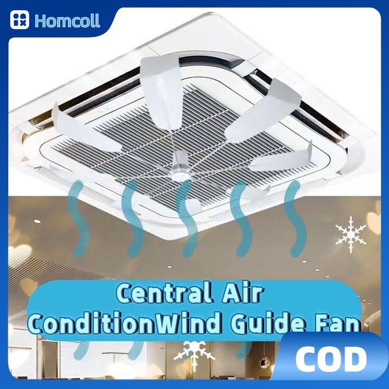 Aircond Guide Fan Cassette Aircon Central Fan 360° Aircond Wind ...