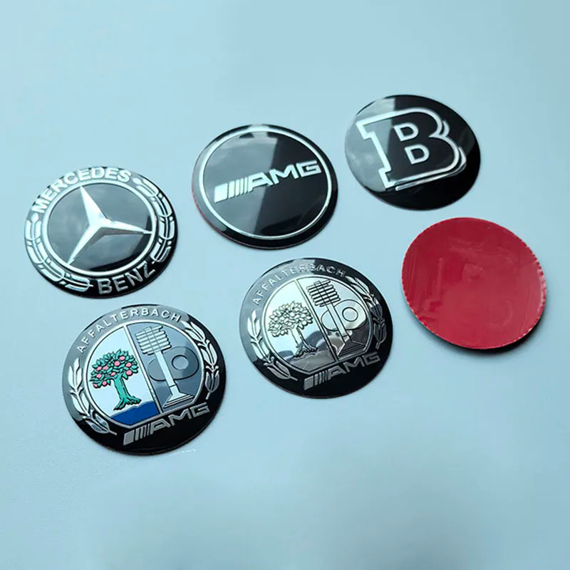 52mm 5.2cm Wheat Star B Apple Tree Lorinser Badge Convex Car Emblem for ...