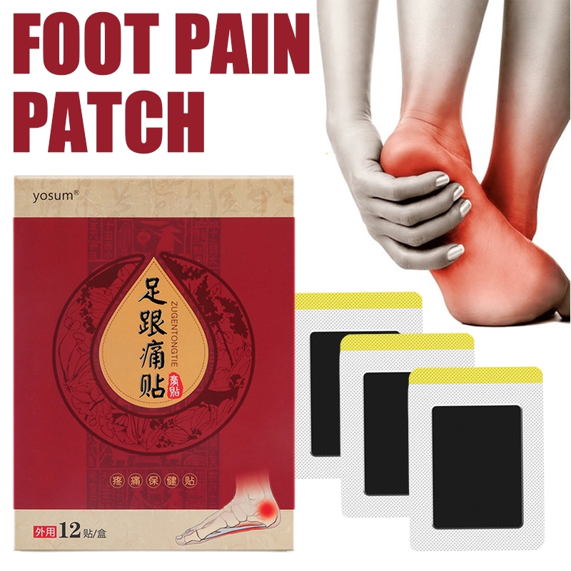 Heel Pain Patch 12PCS/BOX Heel Pain Patch Foot Patch Tendon Sheath ...