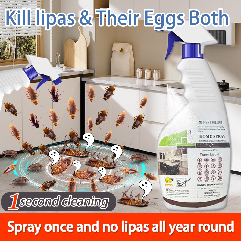 Easily solve Cockroach problems LGD Cockroach spray Spray lipas ...
