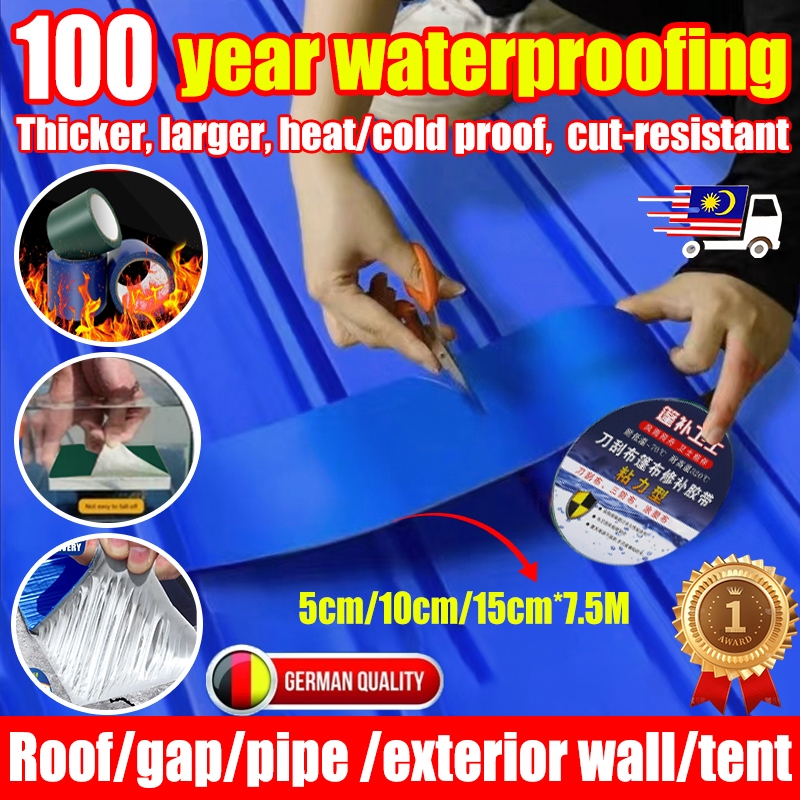 Waterproof for 50 years Waterproof tape anti leaking For repairing ...