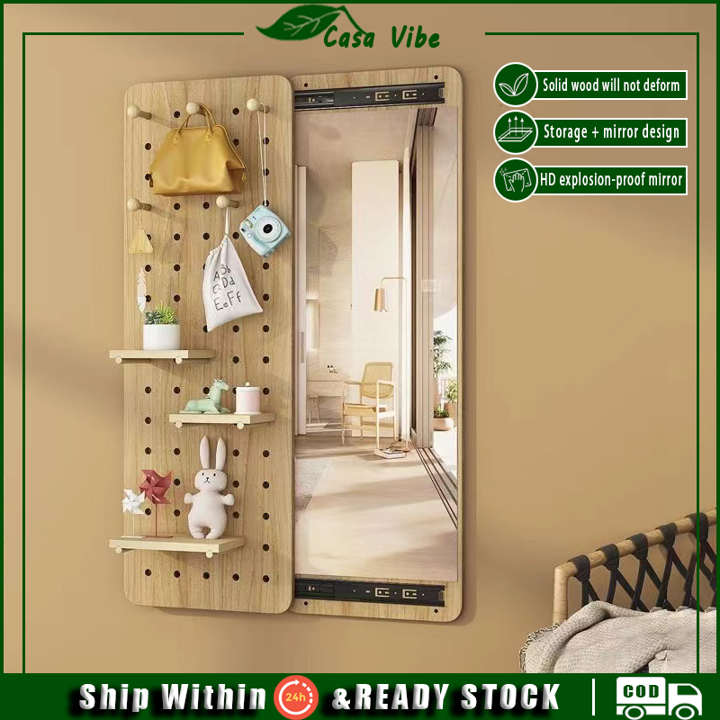 Mirror Wall Hidden Mirror Cermin Panjang Wall Mirror Living Room Cermin ...