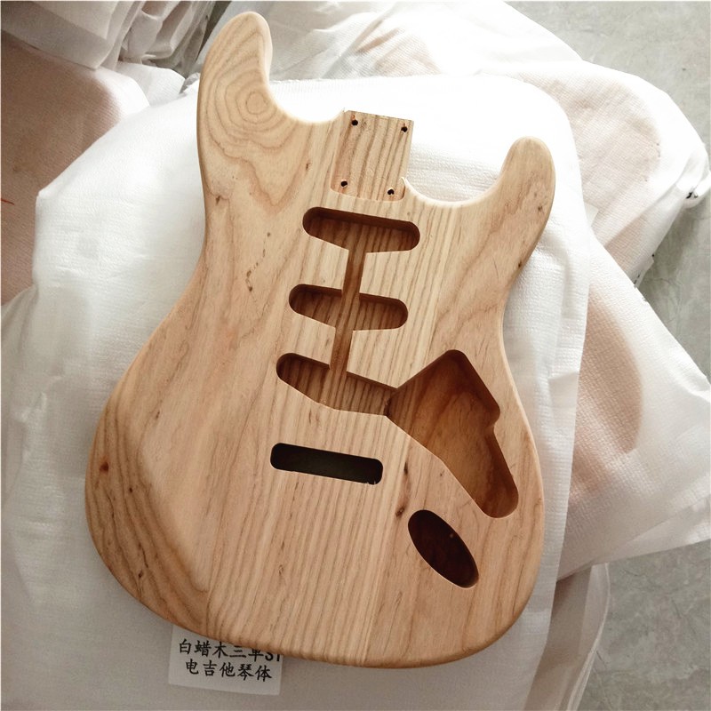 Single Wave 6 Strings Electric Guitar Ash Body,For ST Electric Guitar ...
