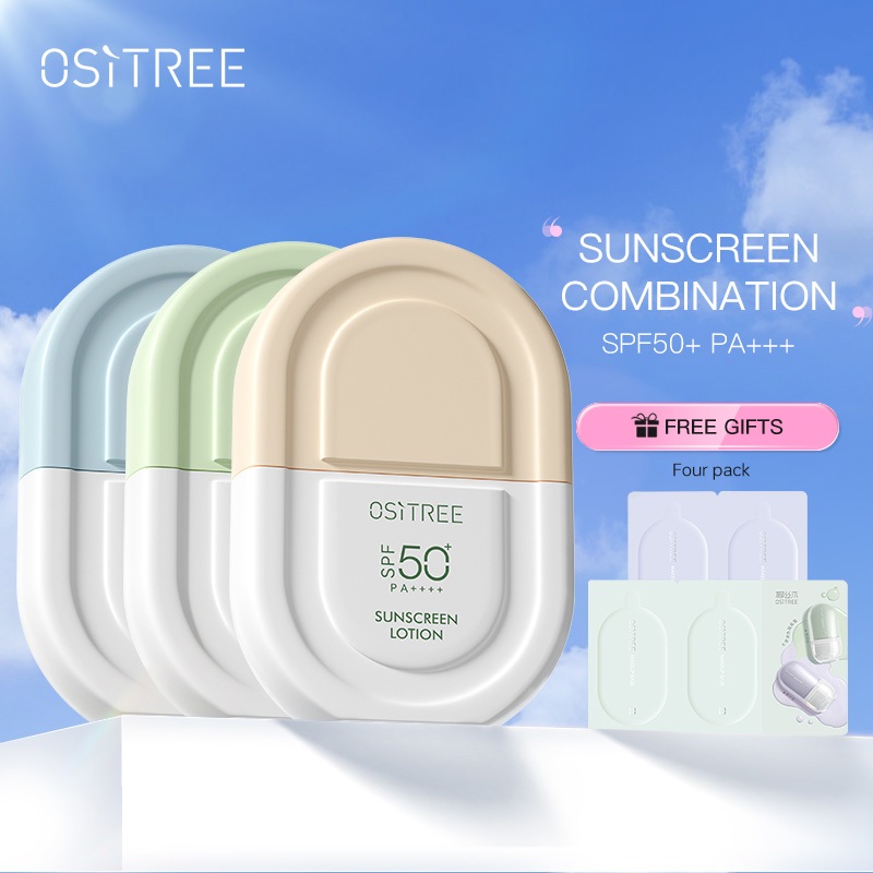 Ositree(柳丝木） Sunscreen Face Refreshing Sun Cream SPF50+ PA+++ 50g ...