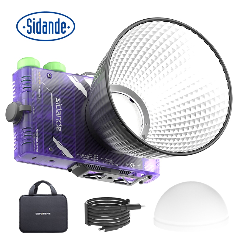 SIDANDE Q120 120W Bi-color Portable Fill Light With Sidande 144wh 430W ...