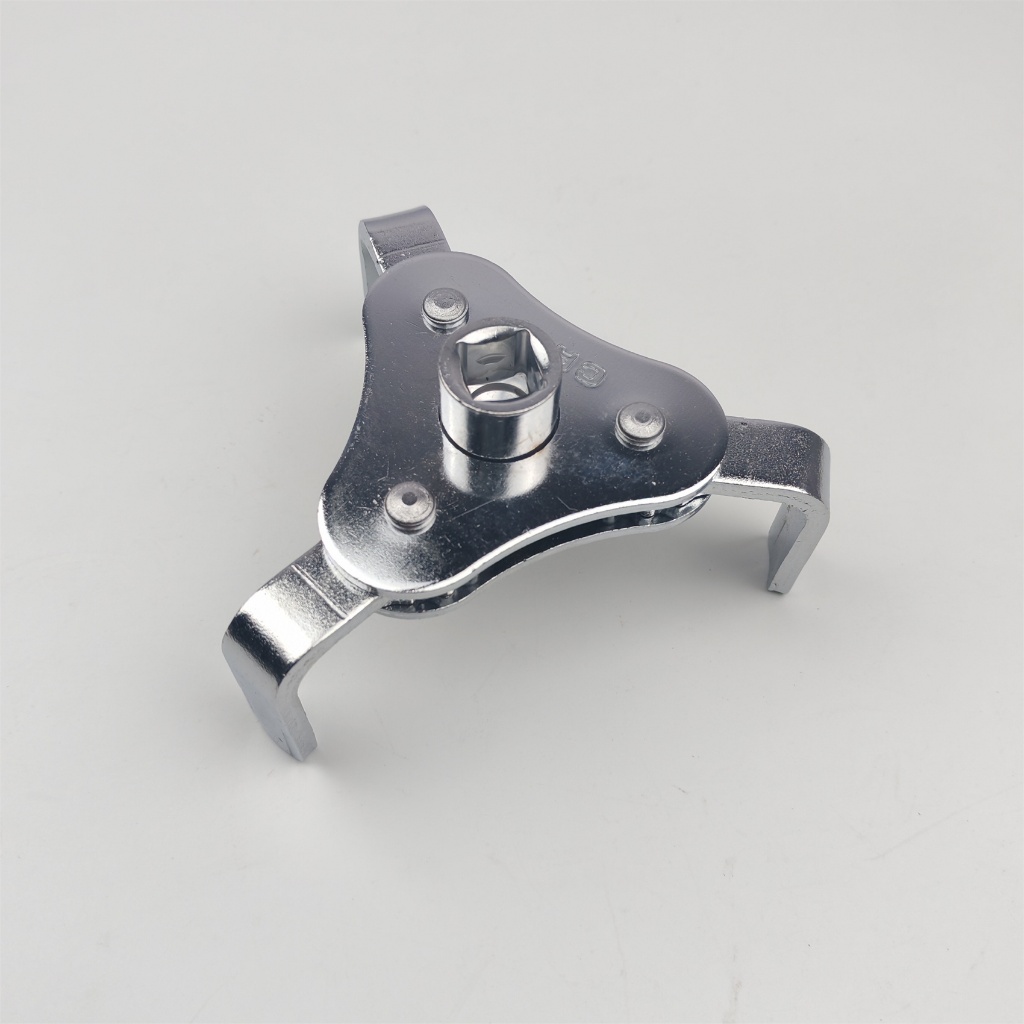 Car Oil Filter Wrench Auto Filter Universal 3-Jaw Remover Socket 1/2 ...