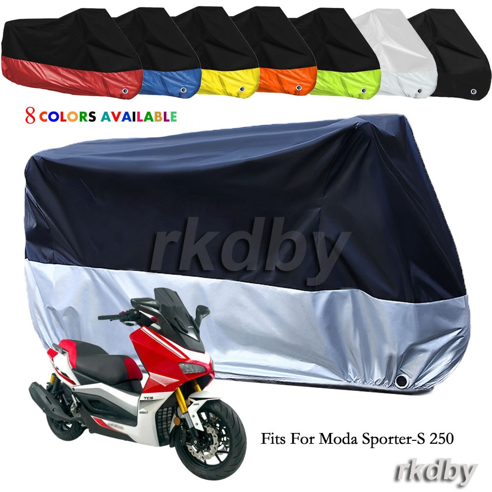 Motorcycle Cover Fits For Moda Sporter-S 250 Sunscreen Dustproof ...