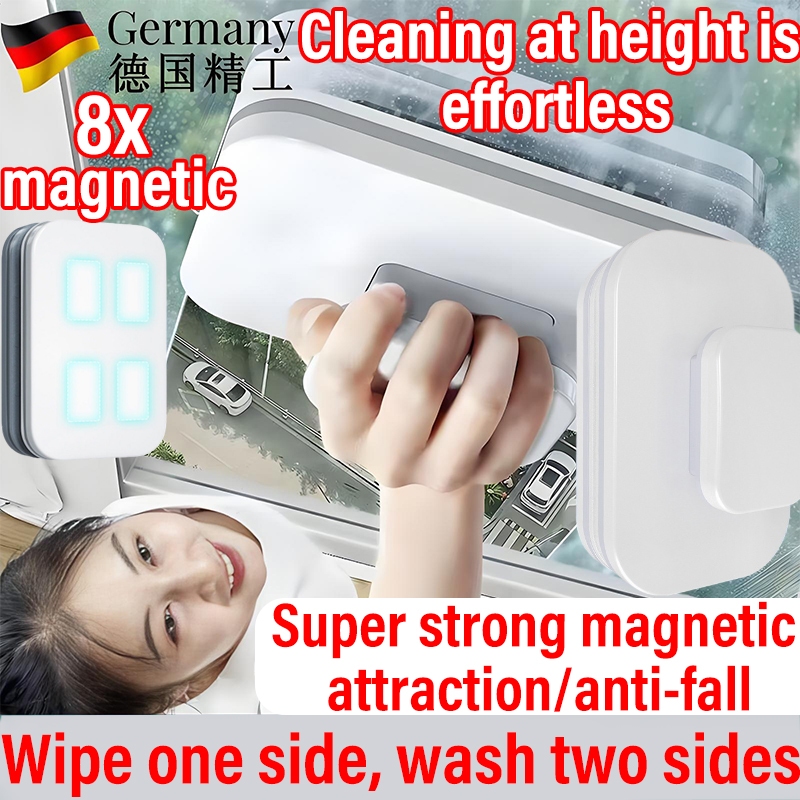 Cleaning the glass has no blind Window Cleaner Magnetic window cleaner ...
