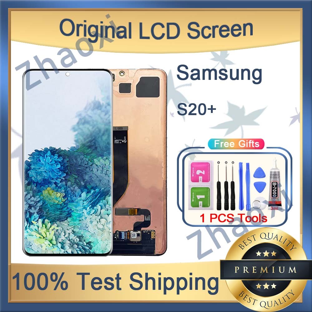 Original AMOLED Samsung Galaxy S20 Plus 4G 5G LCD Screen With Frame Replacement | Shopee Malaysia