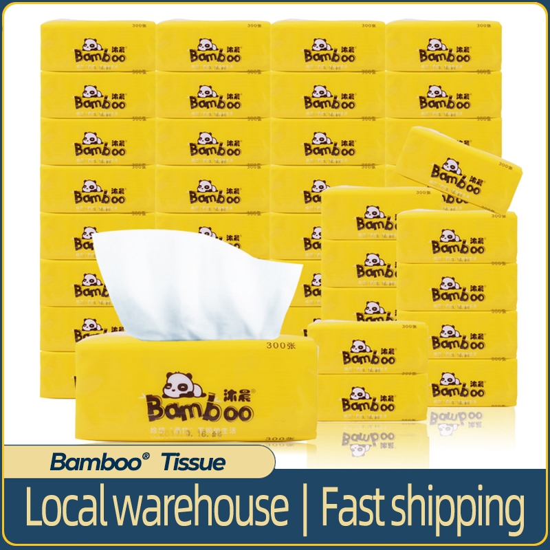 Bamboo Tissue / Tisu muka / Tissue Soft Facial Tisu 300pcs Non ...