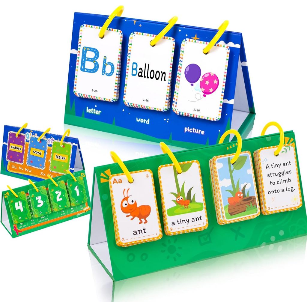 Kindergarten Education Cards,Early Learning Flash Cards for Toddlers 3 ...