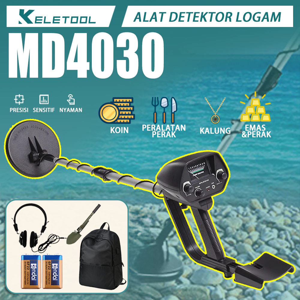MD4030 Metal Detector underground metal detector High Sensitivity ...