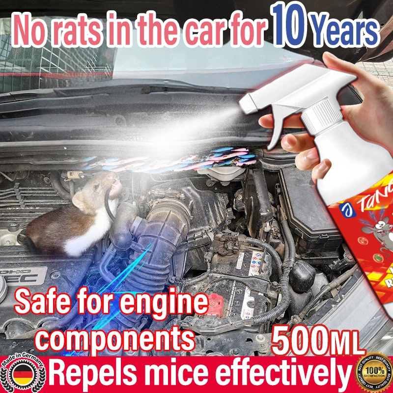 No rats in the car for 10Years Rat repellent 500ML Rat off spray Rat ...