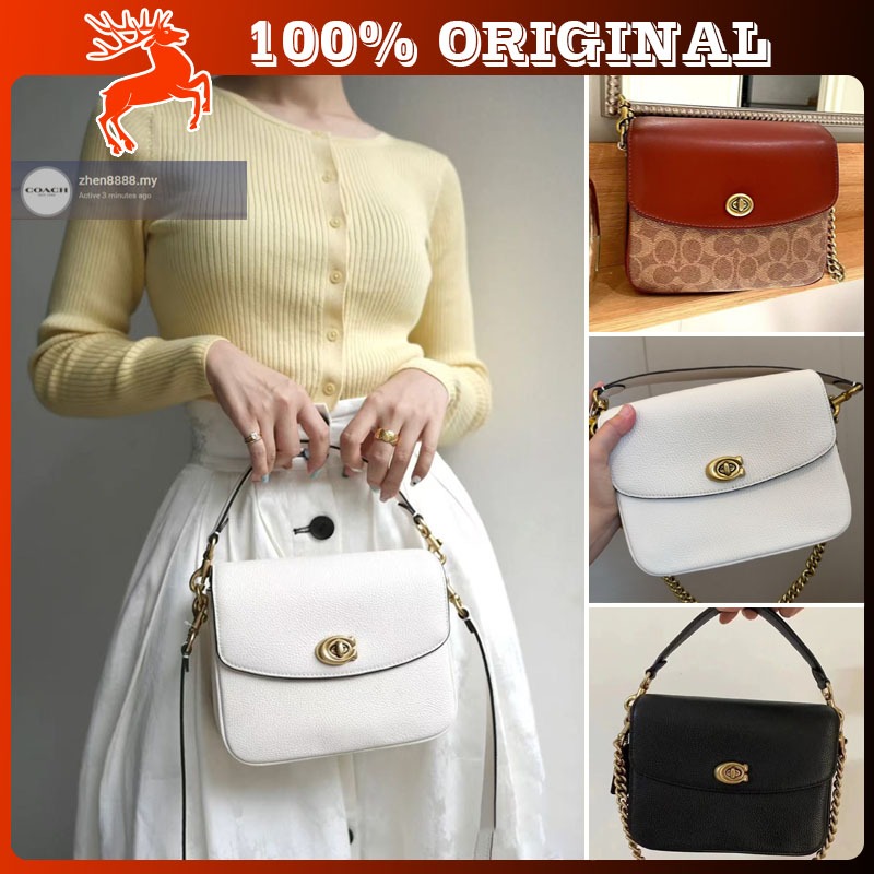 Cassie Crossbody Women's Tote Bag 19" Signature Canvas CV436 CV437 ...