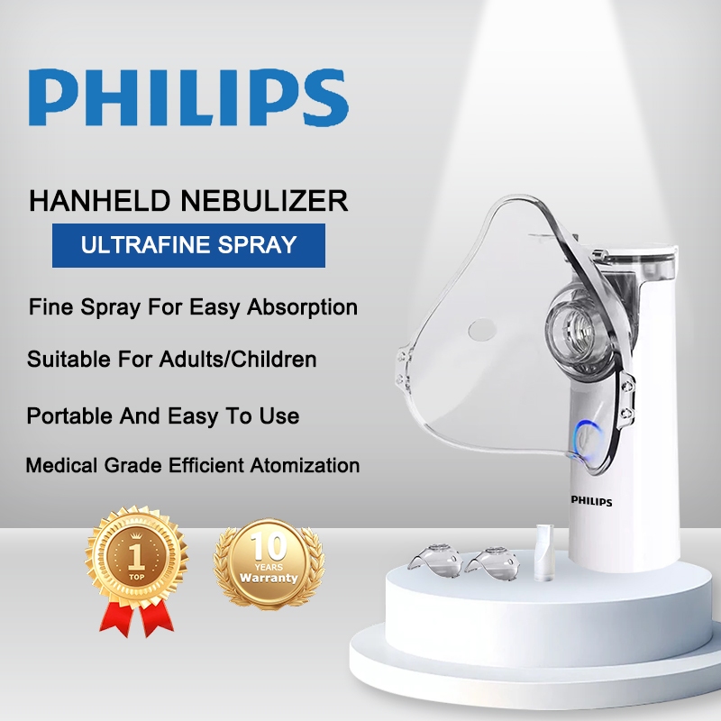 【10year warranty】100%original Philips Handheld Portable Nebulizer ...