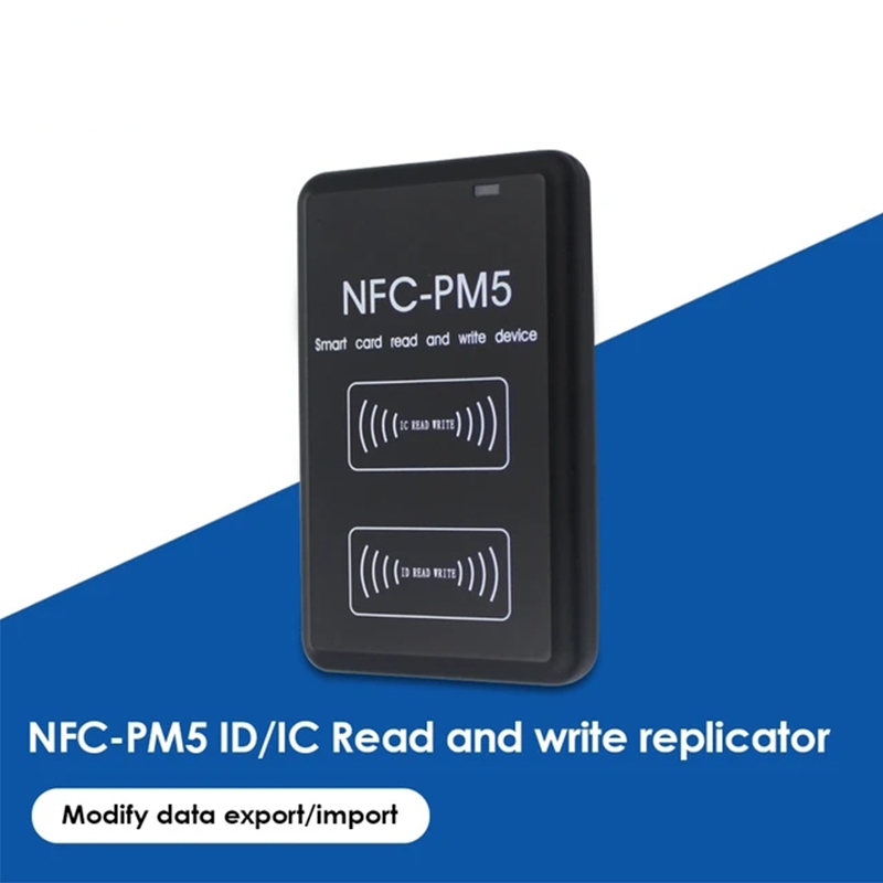 Dual-frequency 125KHZ 13.56MHZ NFC PM5 IC/ID Duplicator RFID Reader Full Writer Decoding ...