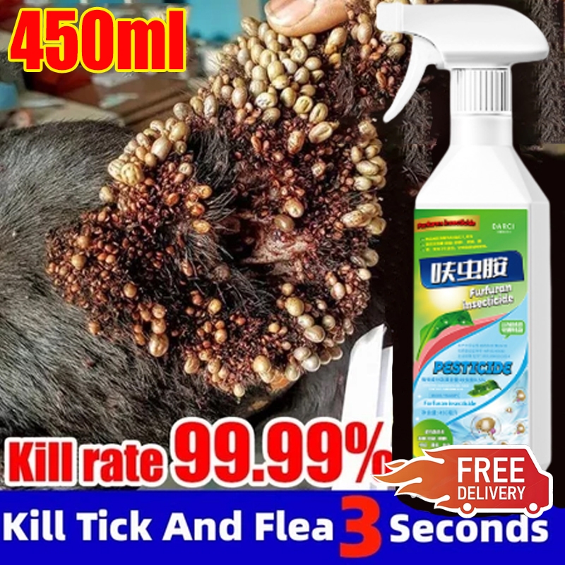 Kill Tick And Flea 3 seconds dog tick medicine flea and tick spray ...