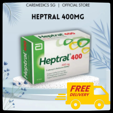 Ready Stock Heptral 400mg Tablets 30's | Exp: Jan-26 Heptral Abbott ...