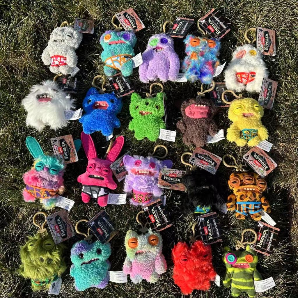 New Fuggler Funny Uggler Monster Funny Uggler Key Ring Ugly Monster ...