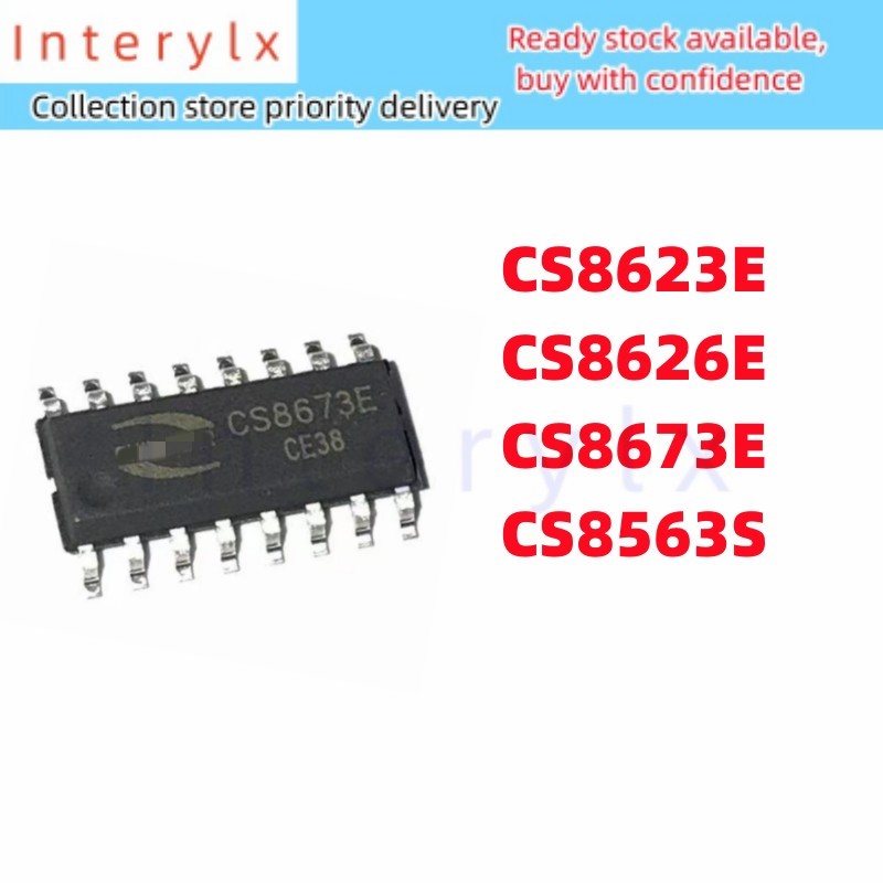 1pcs/lot Original CS8673 CS8673E CS8623 CS8623E CS8626 CS8626E CS8563 CS8563S Patch SOP-16 Audio ...