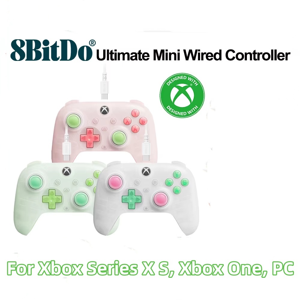 【Ready Stock】8BitDo Ultimate Mini Wired Controller untuk Xbox Series X ...