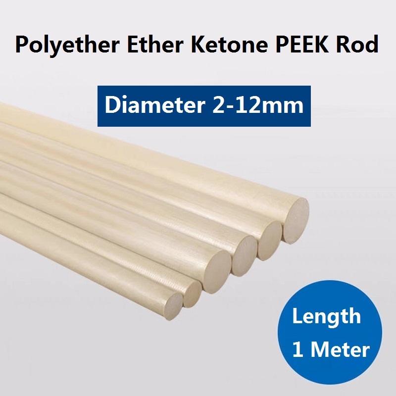 PEEK Rod Anti-Static Polyether Ether Ketone Rod Wear-Resistant High ...