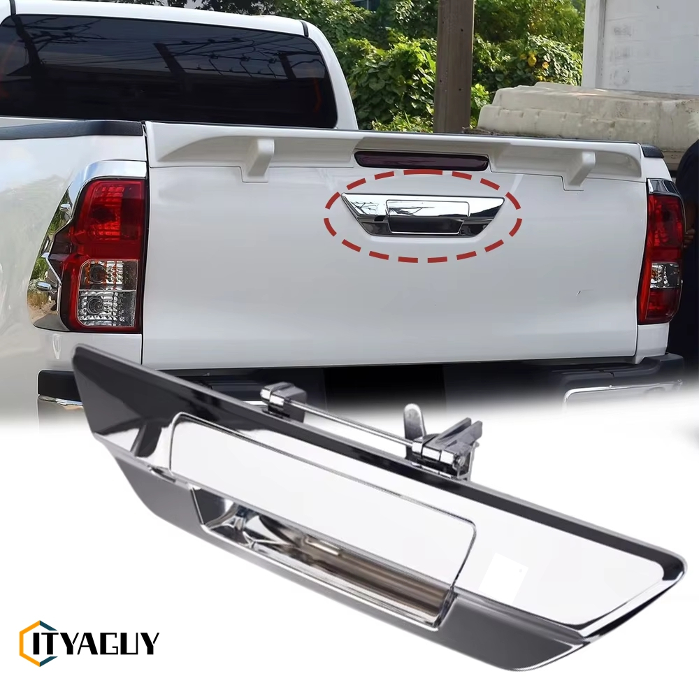 Car Exterior Tailgate Rear Door Handle Trunk Handle Chrome For Toyota ...