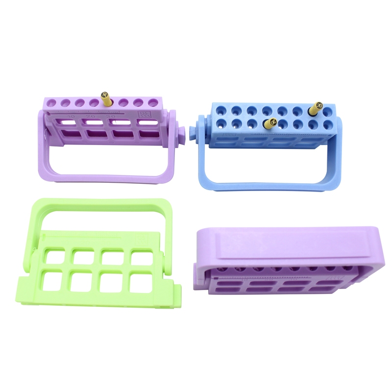 Dental Endo Files Holder 8 Holes 16 Holes with Record 3 Colos Endo ...