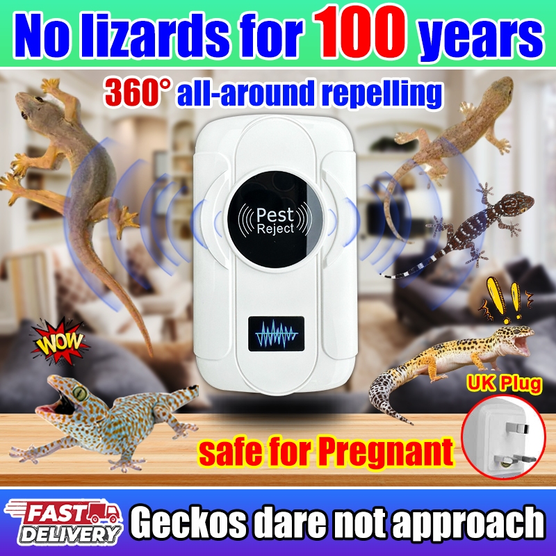 Geckos/lizard disappeared ！！lizard repellent ultrasonic pest repeller ...